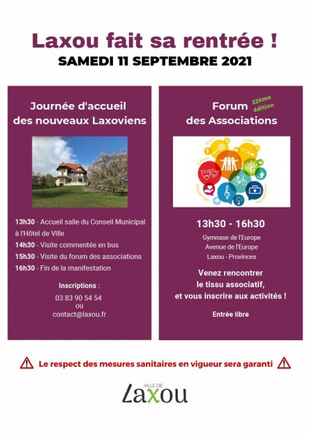 Accueil - ©Ville de Laxou - Site officiel